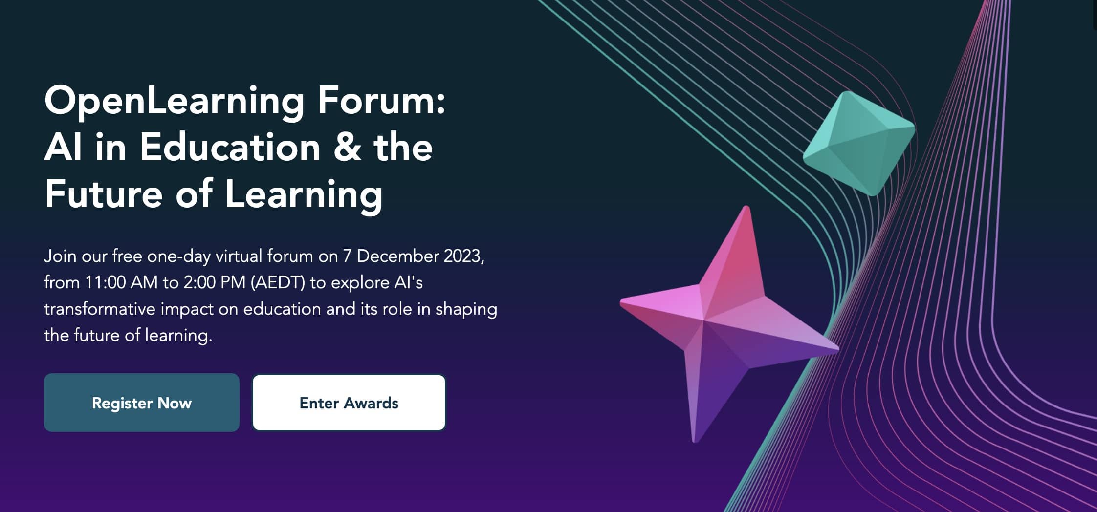 OpenLearning Forum:AI in Education & the Future of Learning - Education ...